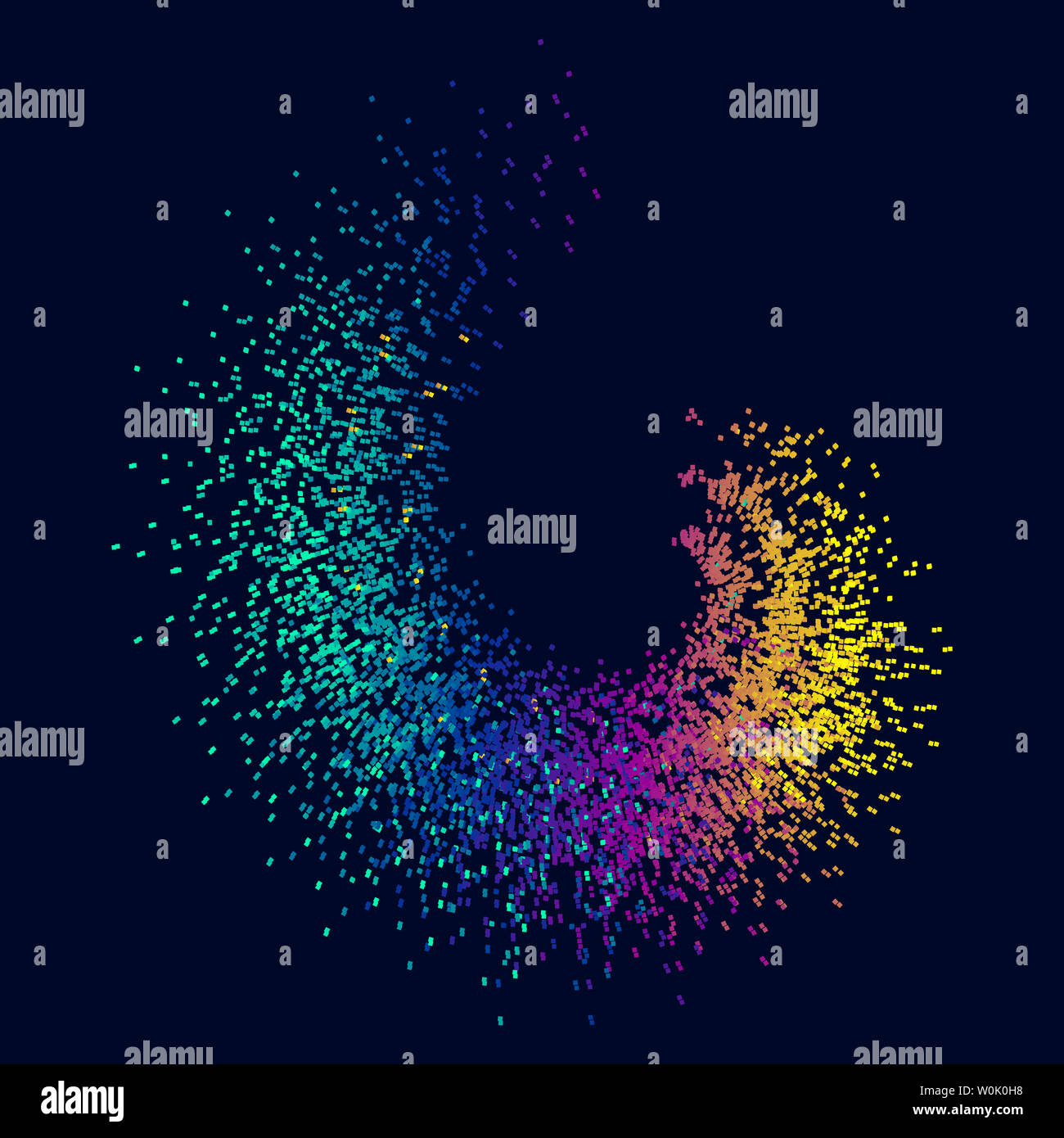 Square particles hi-res stock photography and images - Alamy