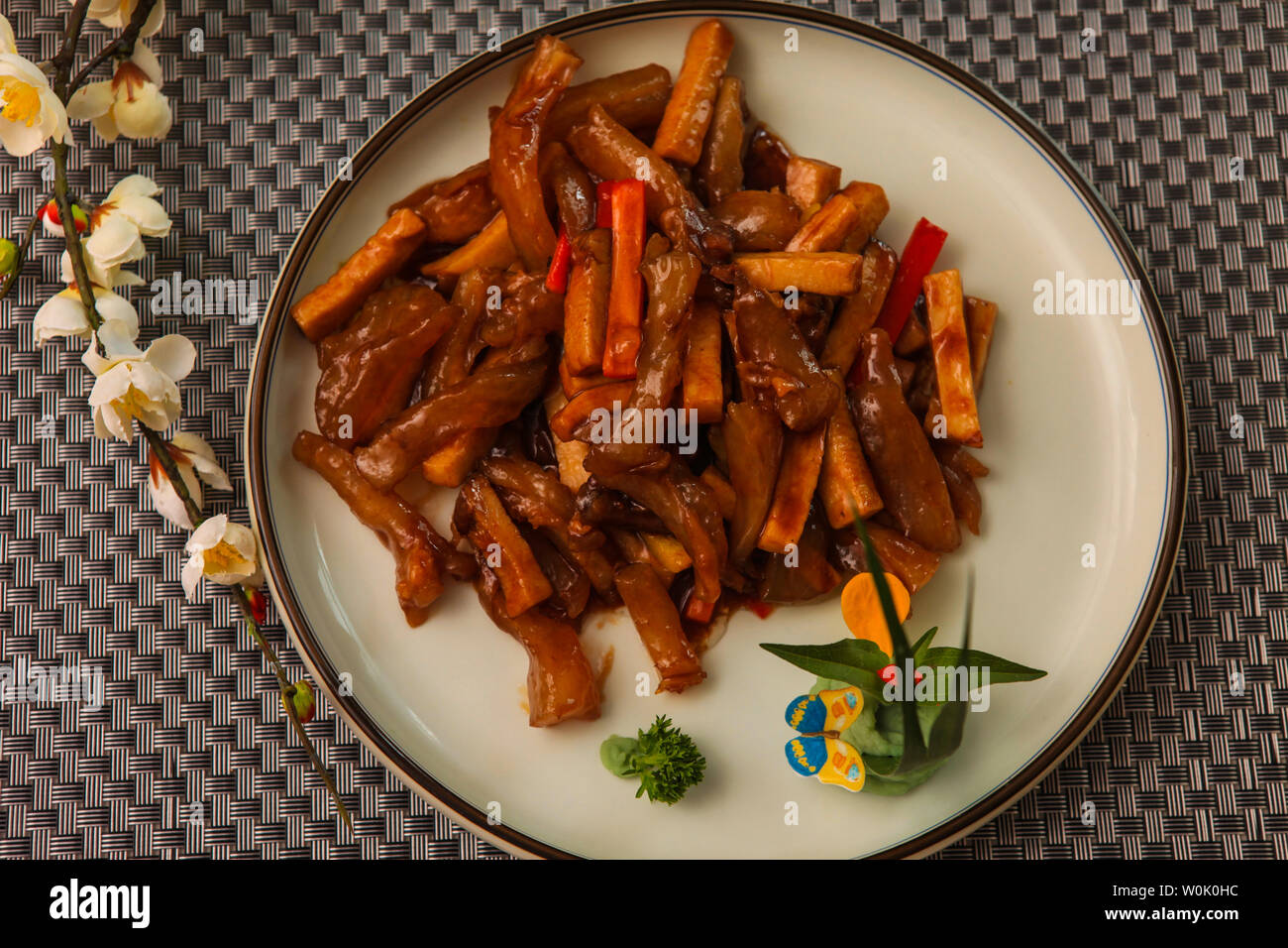 Gourmet Ingredients Food Traditional Gourmet Diet Recipes Stock Photo ...