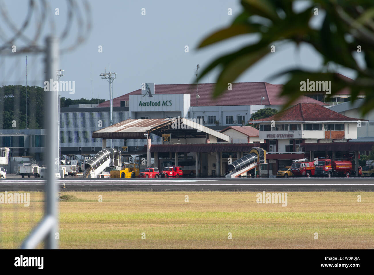 DENPASAR,BALI/INDONESIA-JUNE 08 2019: Aerofood ACS building at Ngurah ...