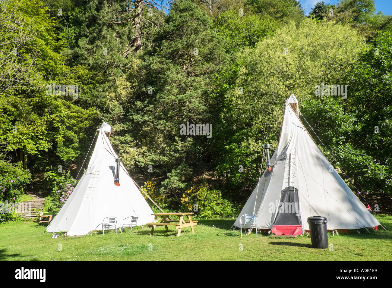 Glamping,camping,tipi,teepee,option,at,YHA,Grasmere,The Lake District ...