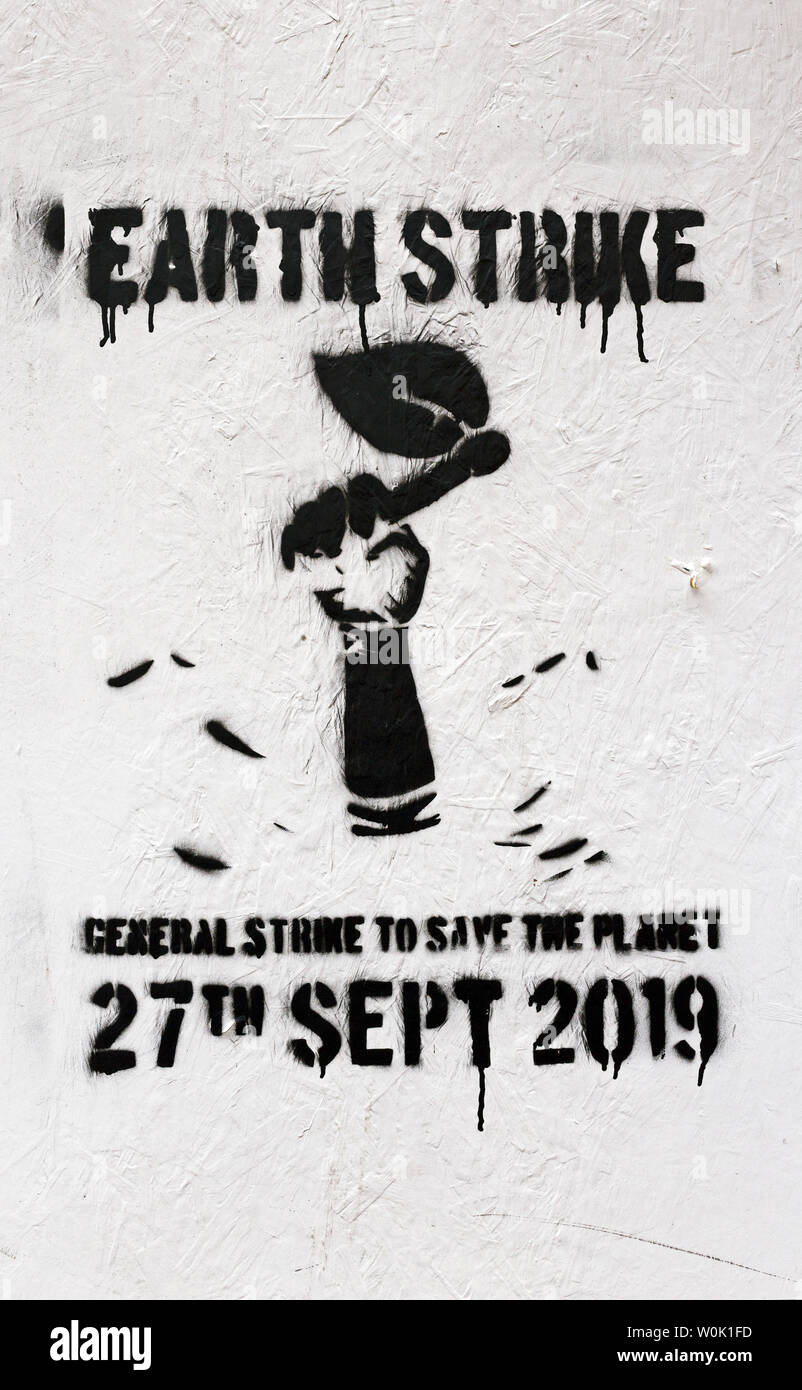 Political graffiti climate change hi-res stock photography and images ...