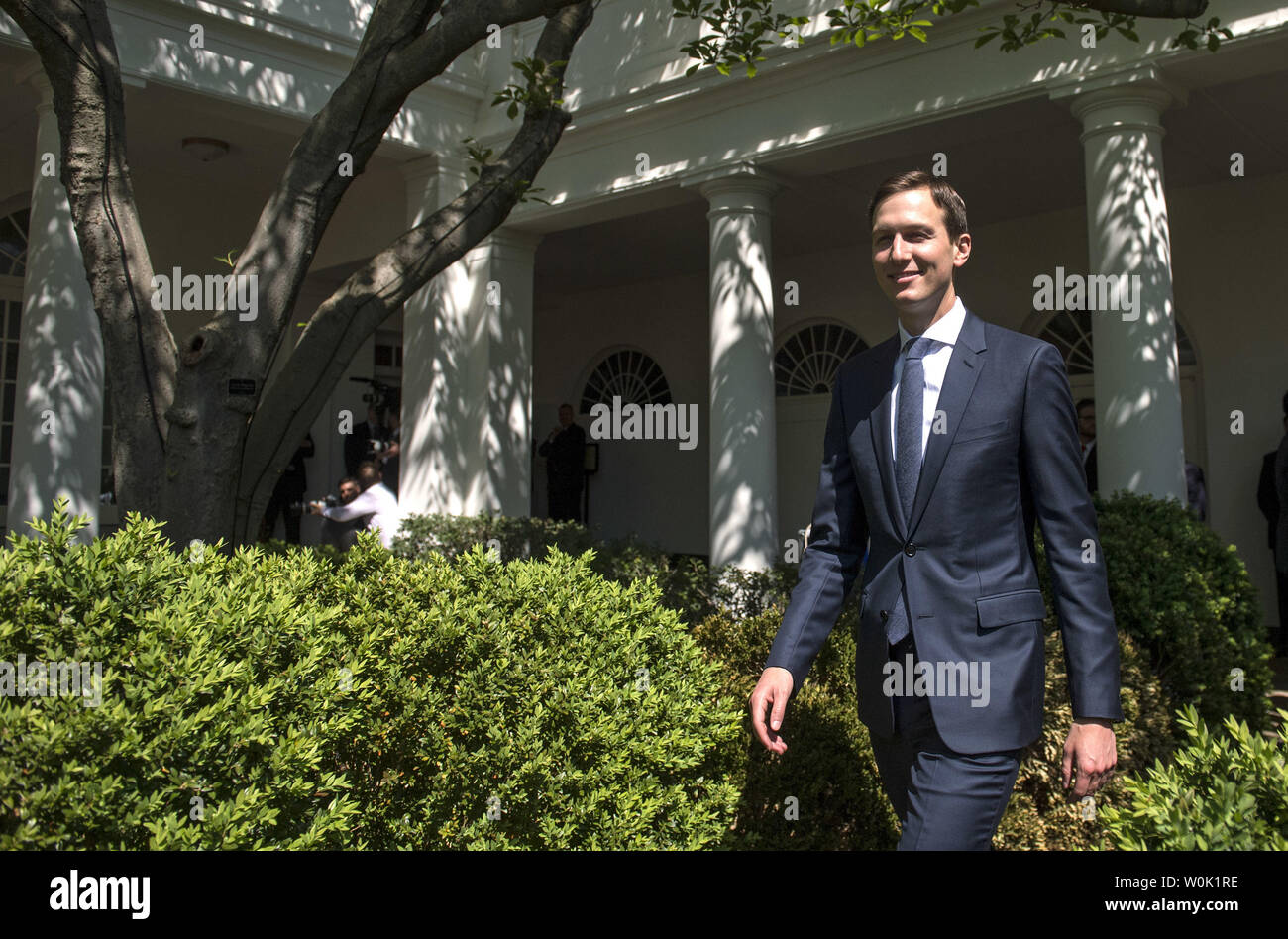 Jared Kushner, advisor and son-in law to President Donald Trump ...