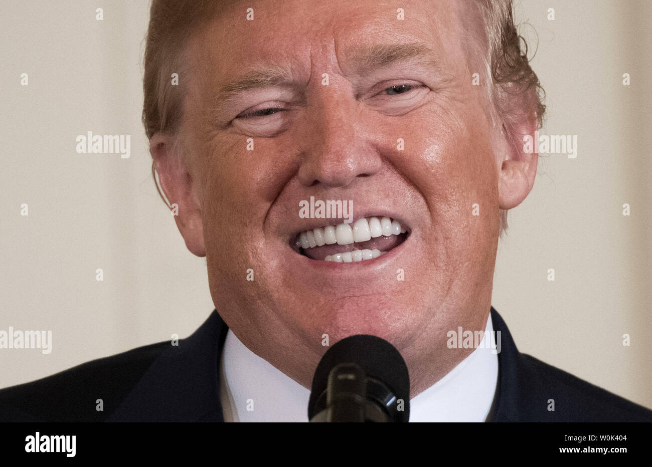 President Donald Trump delivers remarks before posthumously awarding ...