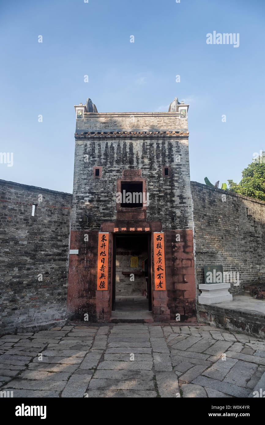 High rise building with traditional daylight and roofs hi-res stock ...