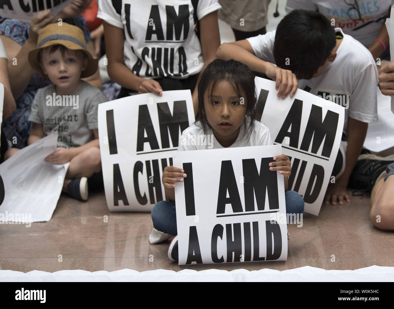 Child immigration court hi-res stock photography and images - Alamy