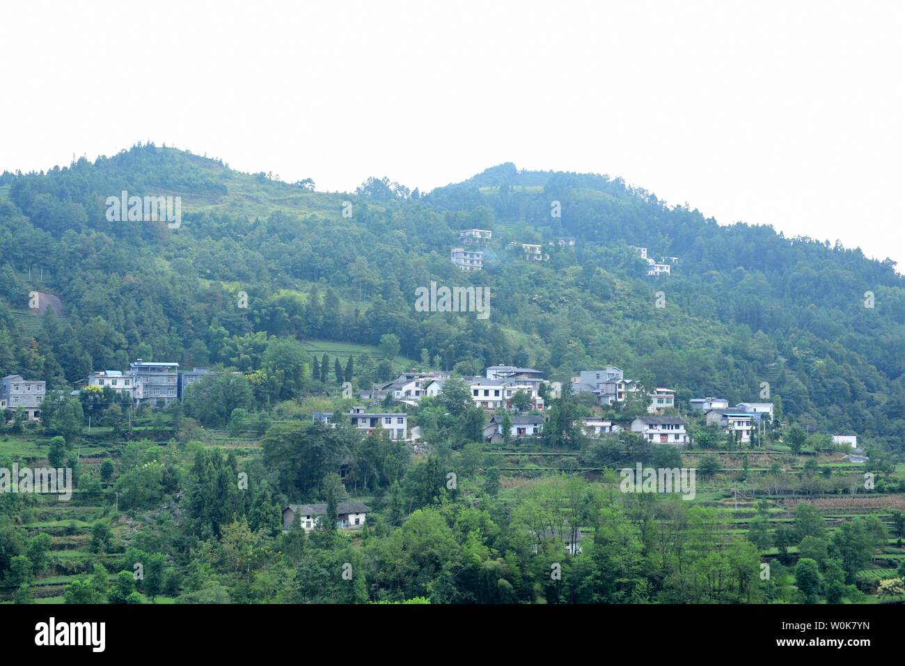 A New Rural Residential Area Stock Photo - Alamy