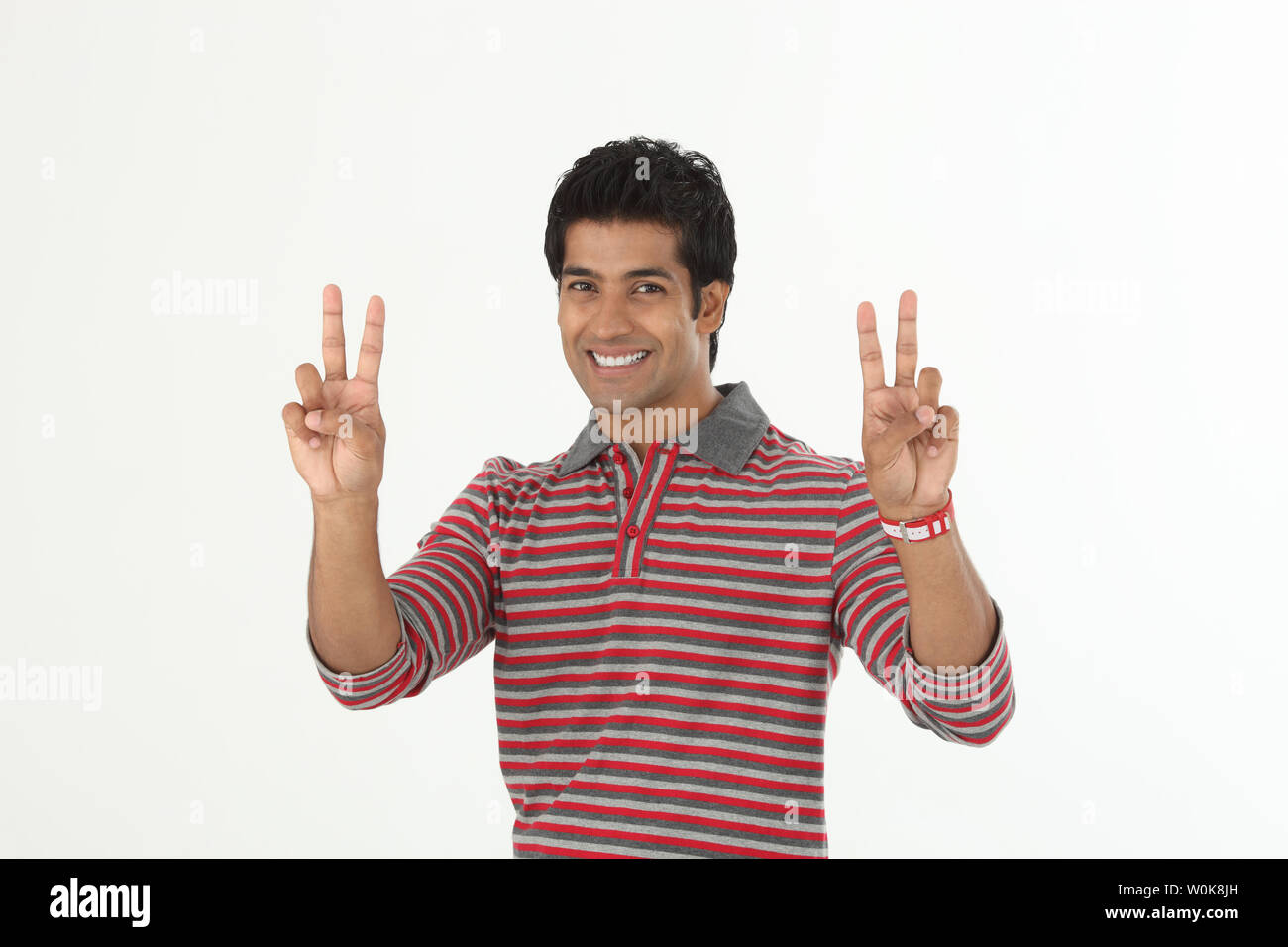 Indian sign language hi-res stock photography and images - Alamy