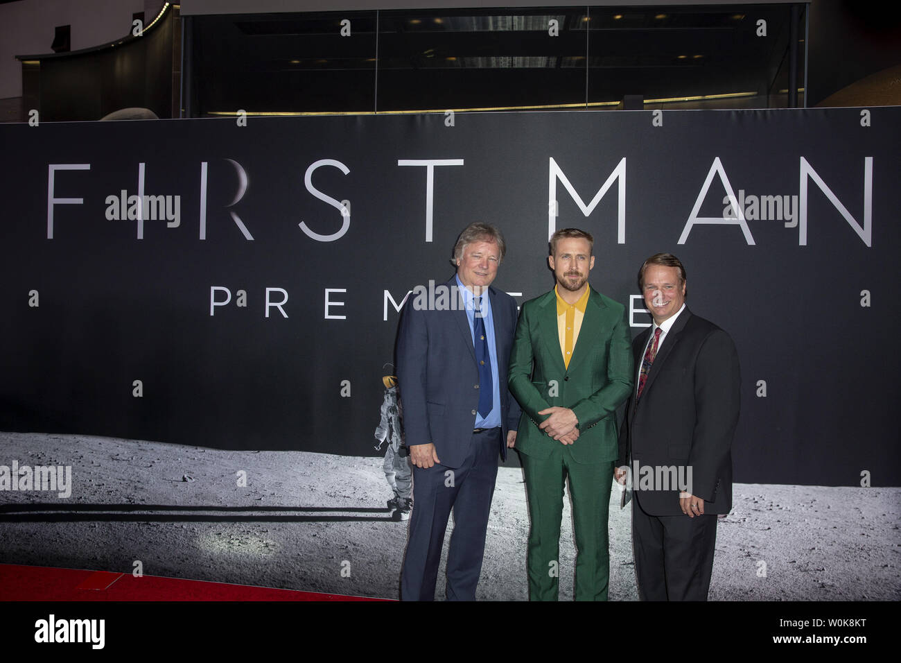 Rick Armstrong, Ryan Gosling, actor and Mark Armstrong attends the ...