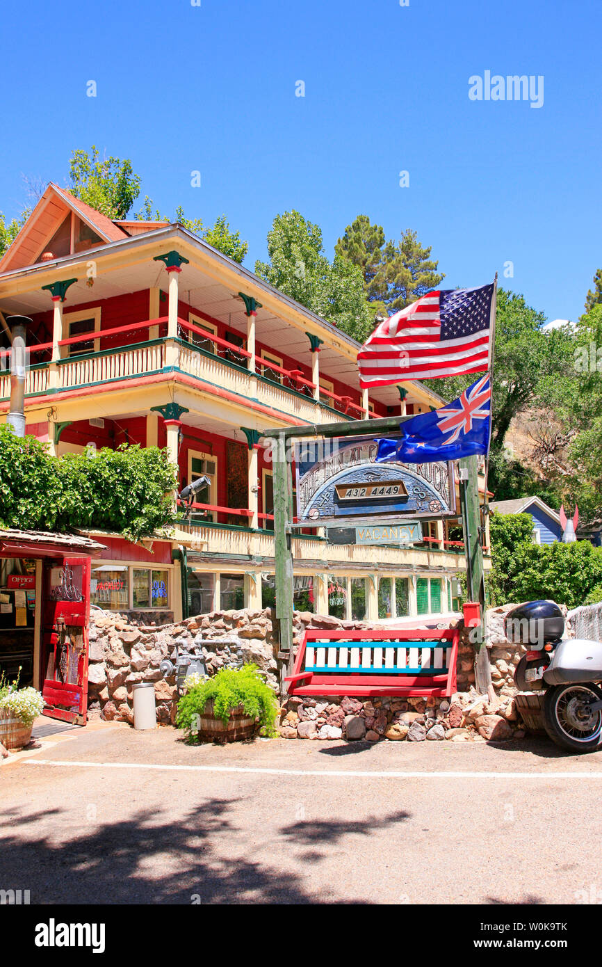 The Inn at Castle Rock hotel on Tombstone Canyon Road in Bisbee, AZ ...