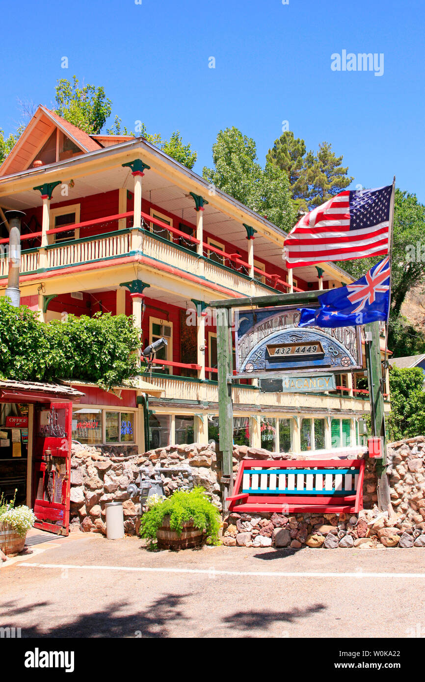 The Inn at Castle Rock hotel on Tombstone Canyon Road in Bisbee, AZ ...