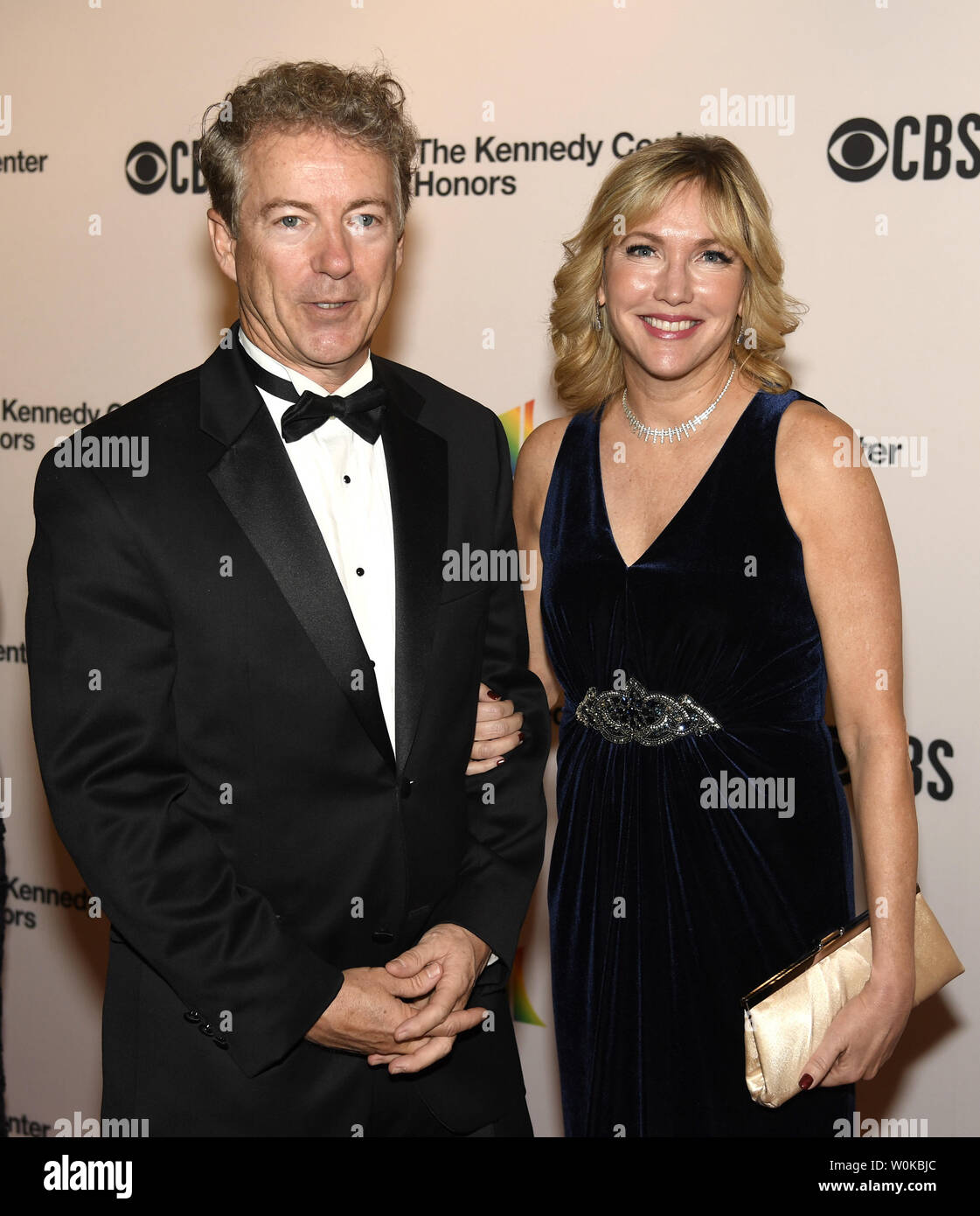 Sen. Rand Paul of Kentucky and his wife Kelley pose for photographers ...