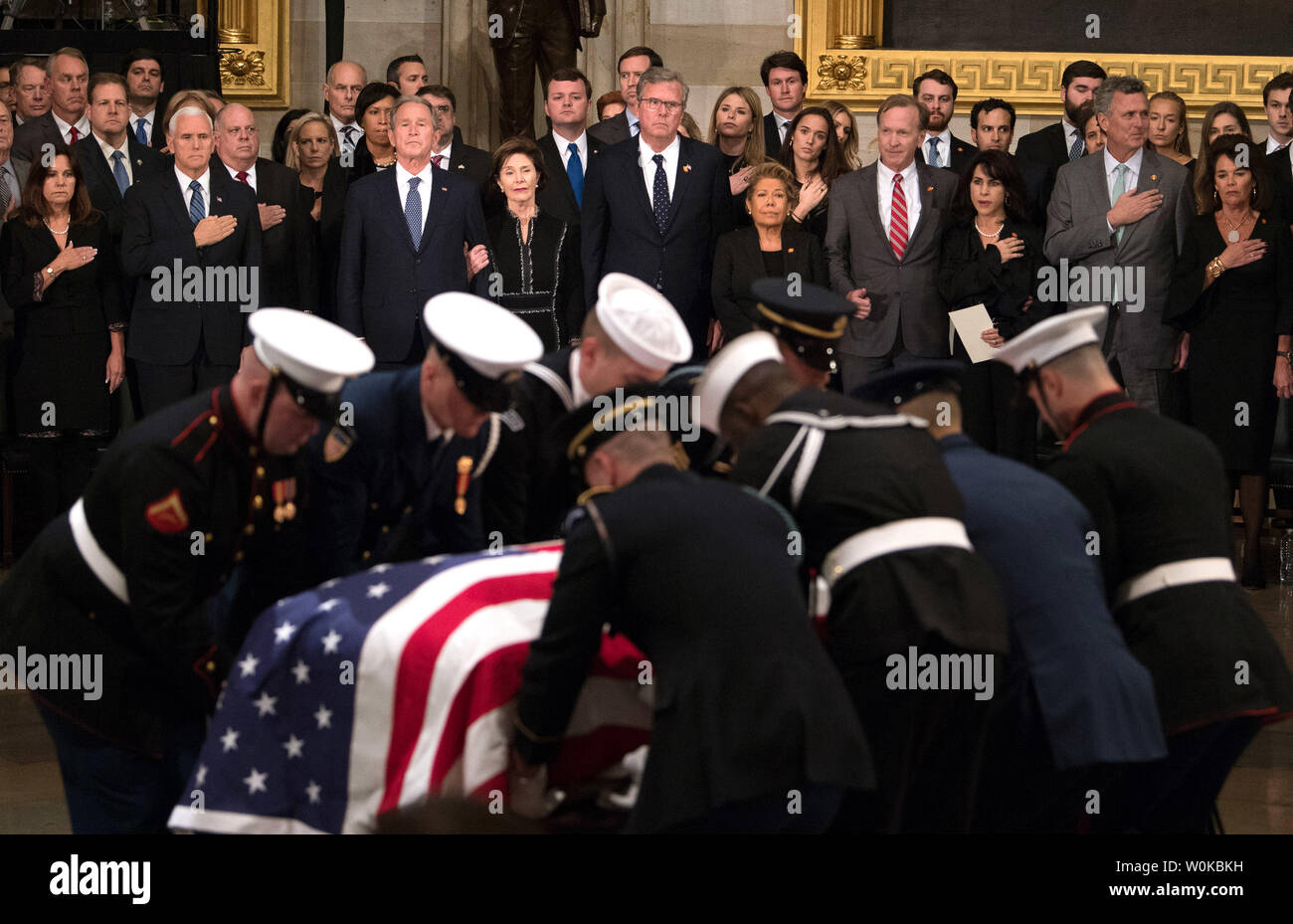 George w bush family hi-res stock photography and images - Alamy