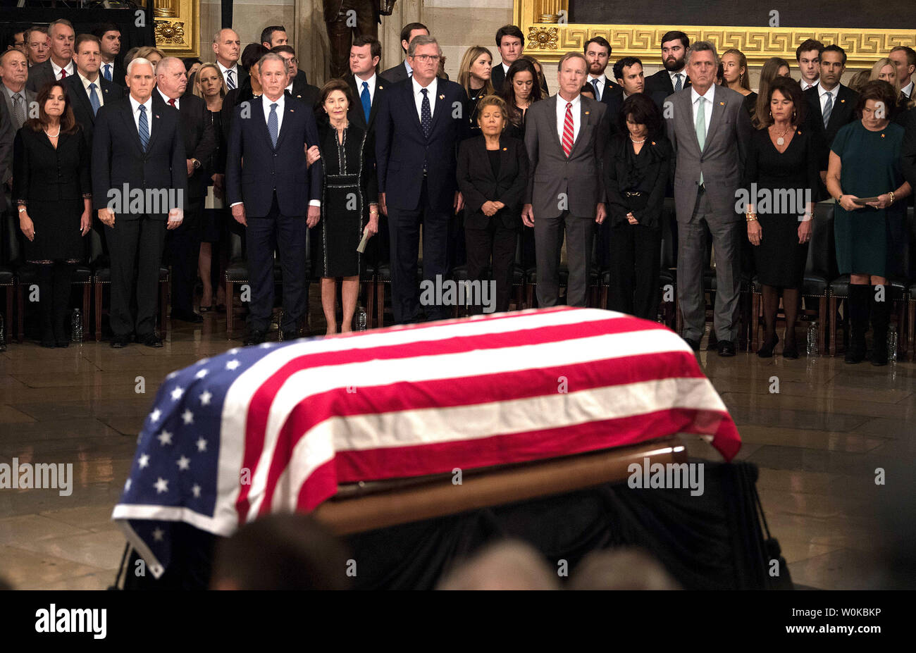 Including former president george w bush hi-res stock photography and ...