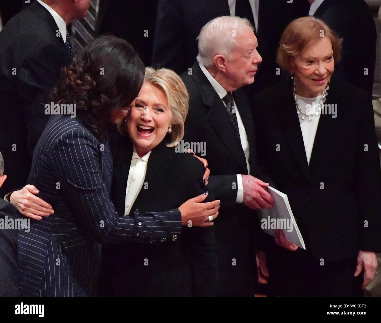 President obama presidents george bush hi-res stock photography and ...