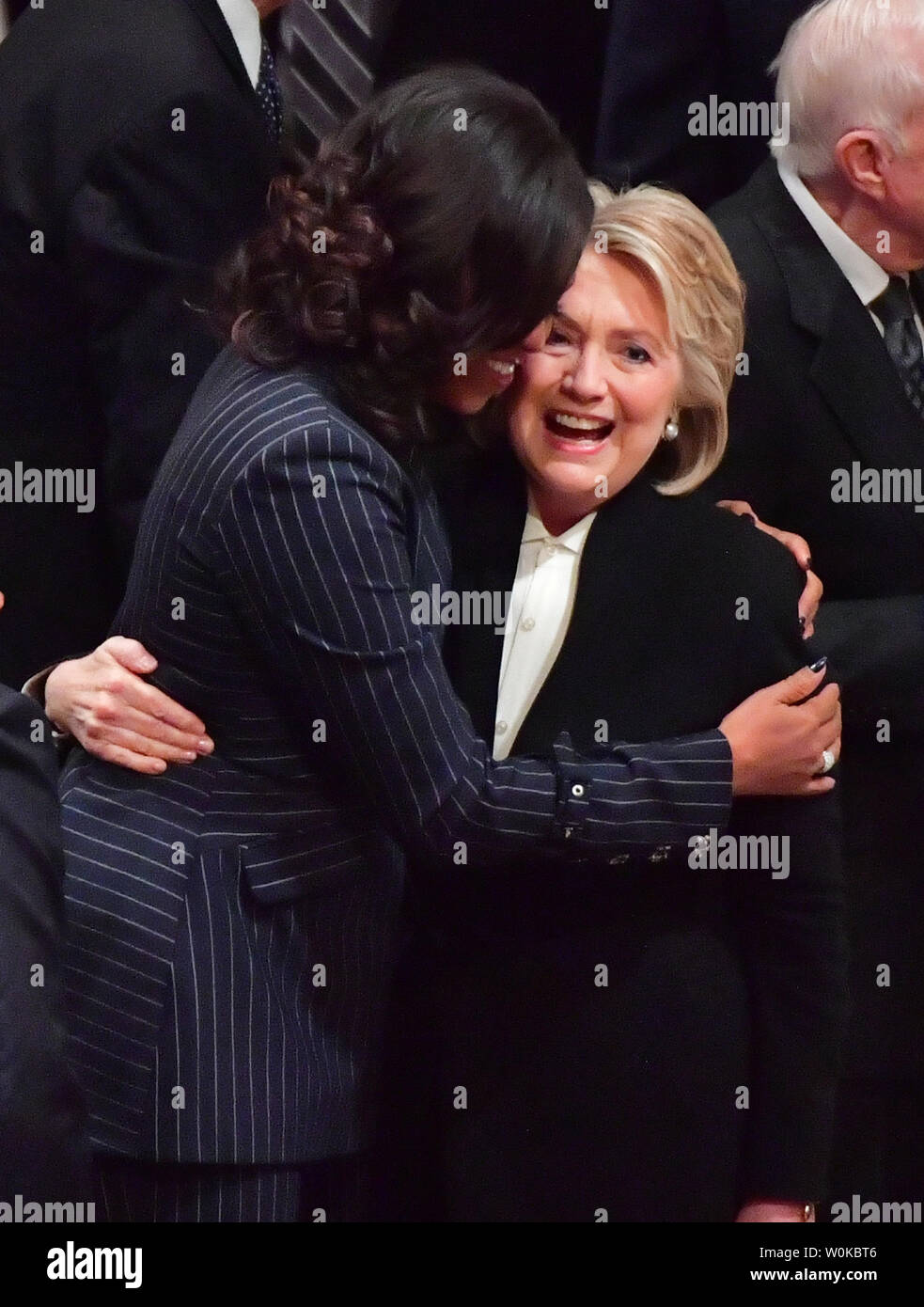 Michelle obama bush december 2018 hi-res stock photography and images ...