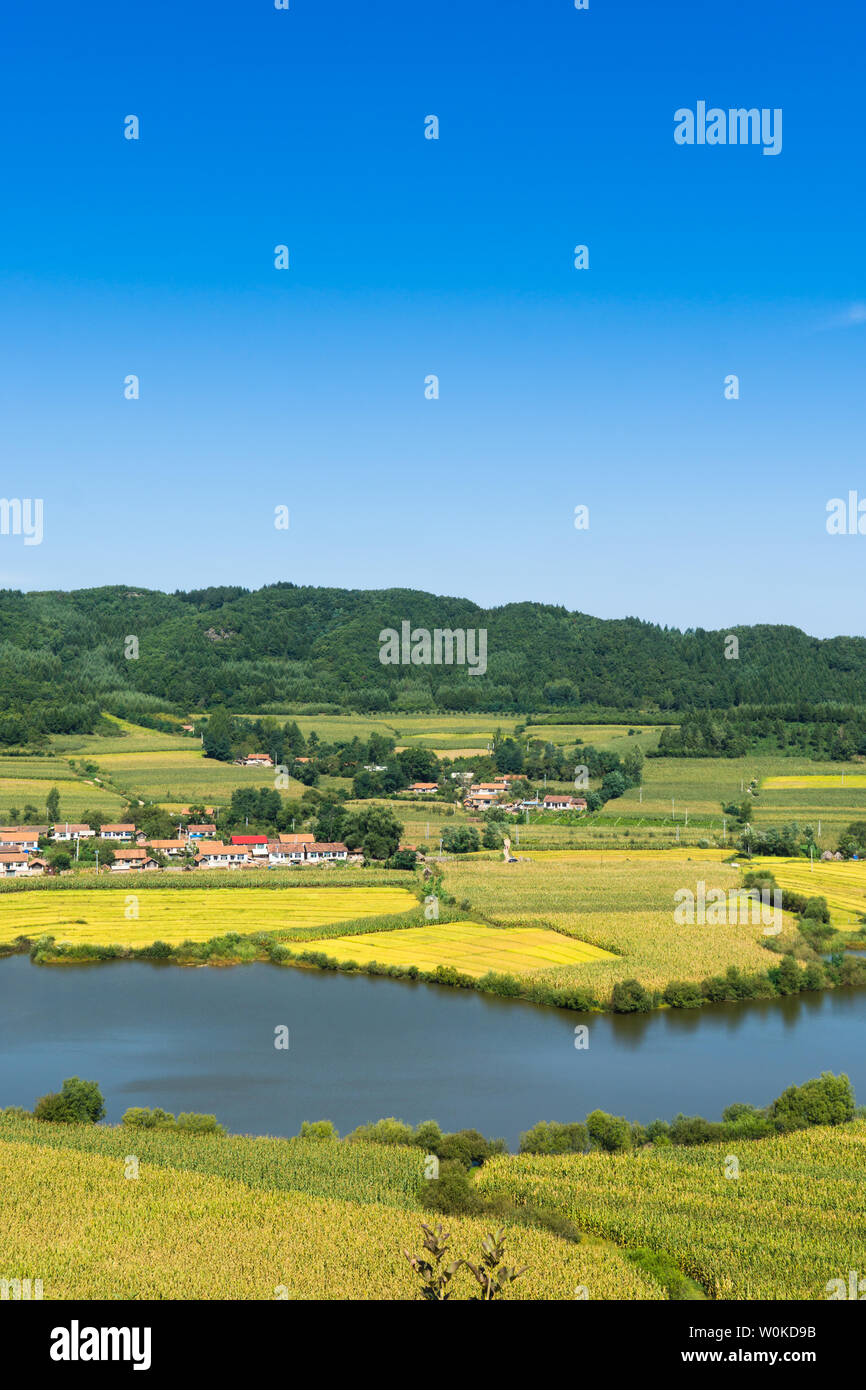 Fall country fields Stock Photo - Alamy