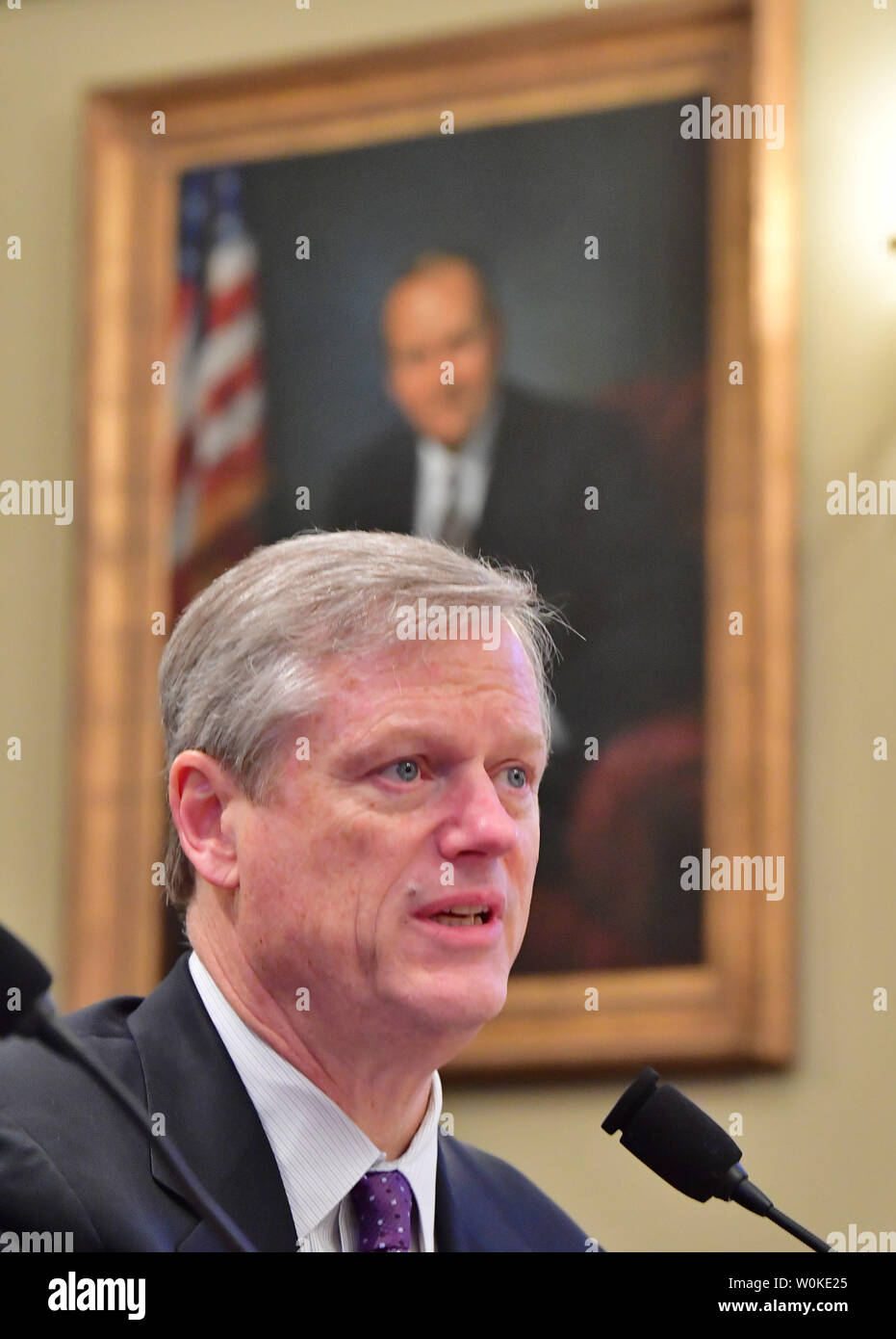 Charlie baker testifies hi-res stock photography and images - Alamy