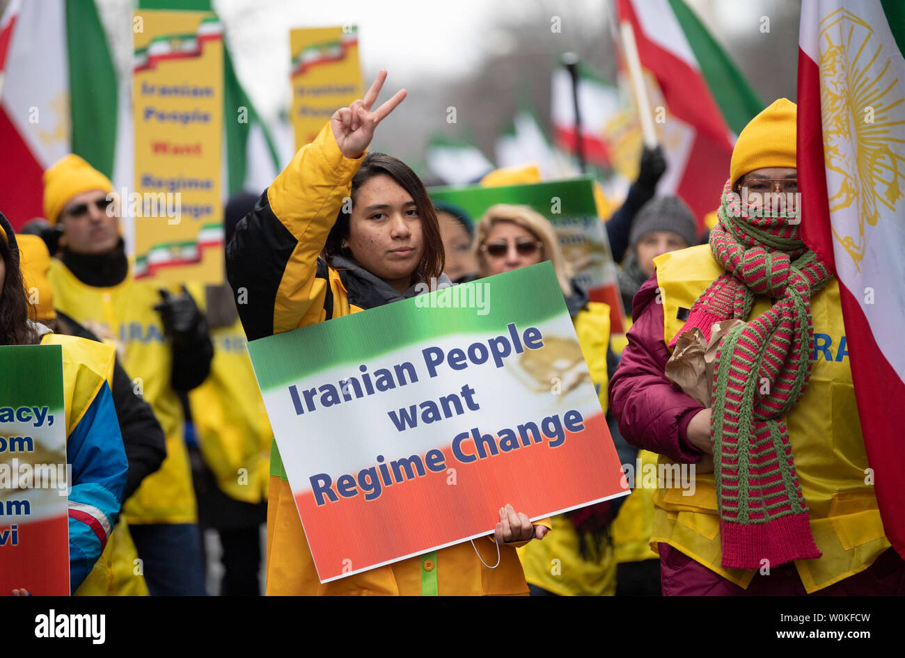 Organization of iranian american communities hi-res stock photography ...