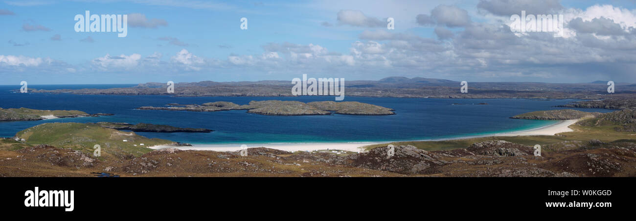 Loch Roag from Niosa mhor, Isle of Lewis, Scotland Stock Photo - Alamy