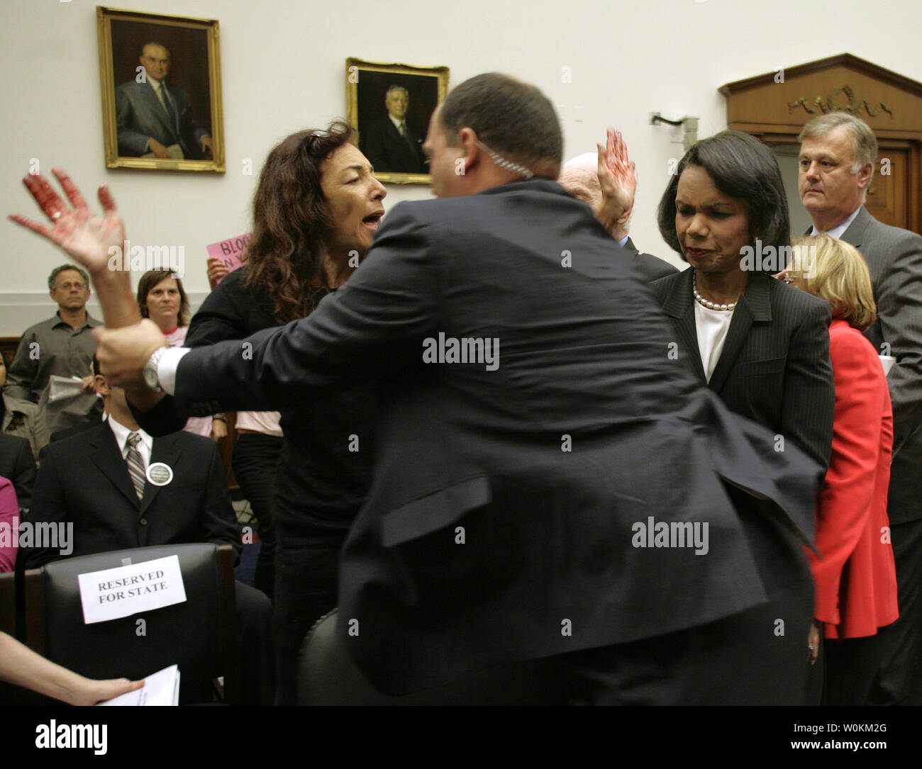 Condoleezza rice r hi-res stock photography and images - Alamy