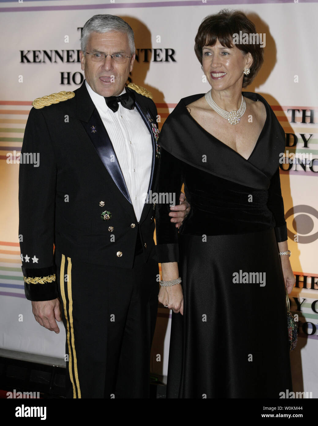 U.S. Army Chief of Staff Gen. George Casey and his wife Sheila arrive ...