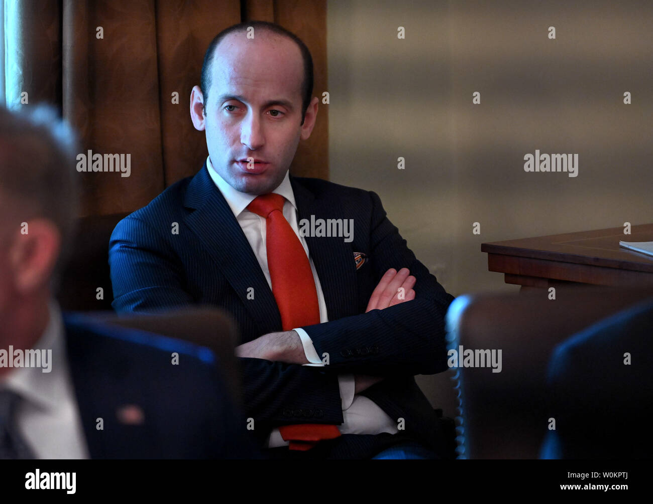 Stephen miller and trump hi-res stock photography and images - Alamy
