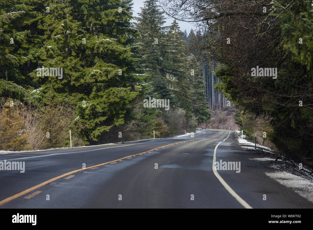 Road material for Oregon, United States Stock Photo - Alamy