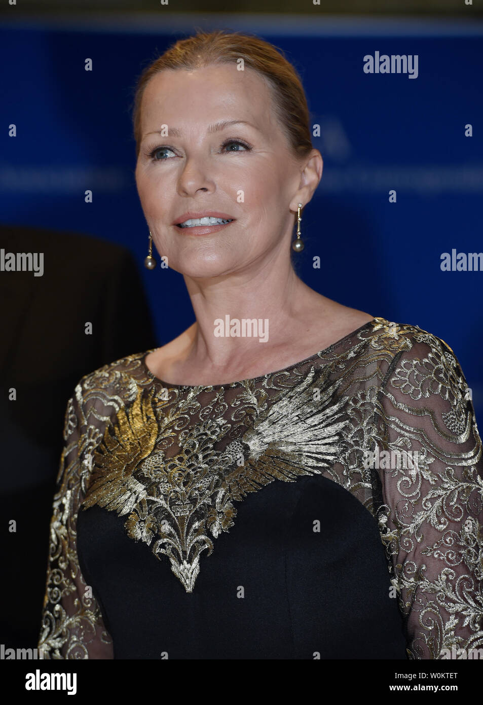 Cheryl Ladd poses on the red carpet prior to the White House ...