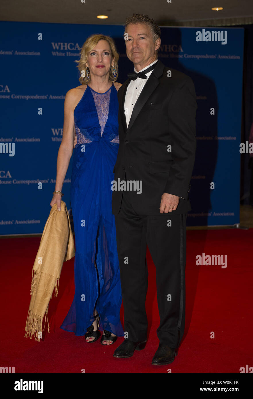 Senator Rand Paul (R-Ky.) and his wife Kelley arrive to the White House ...
