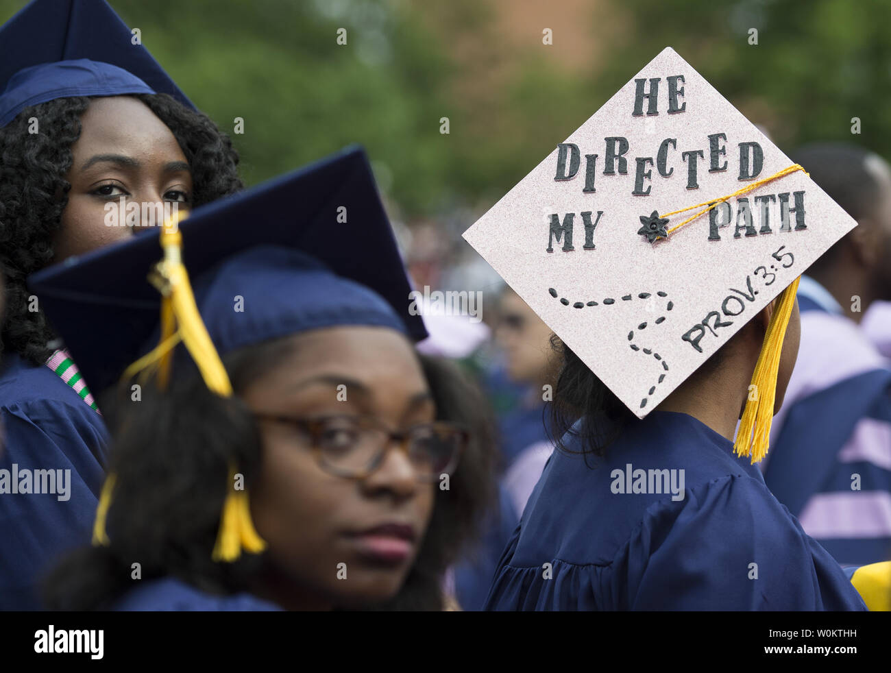 Graduating Howard University students participate in commencement ...