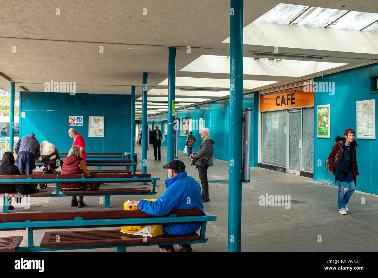 Closed bus interchange hi-res stock photography and images - Alamy