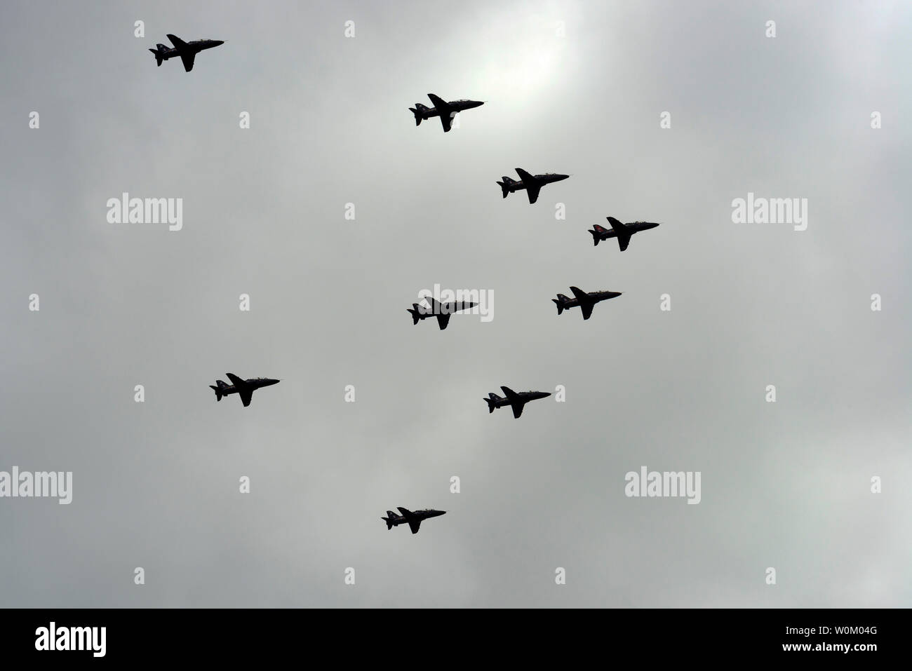 RAF Hawk fighter jet aircraft Stock Photo - Alamy