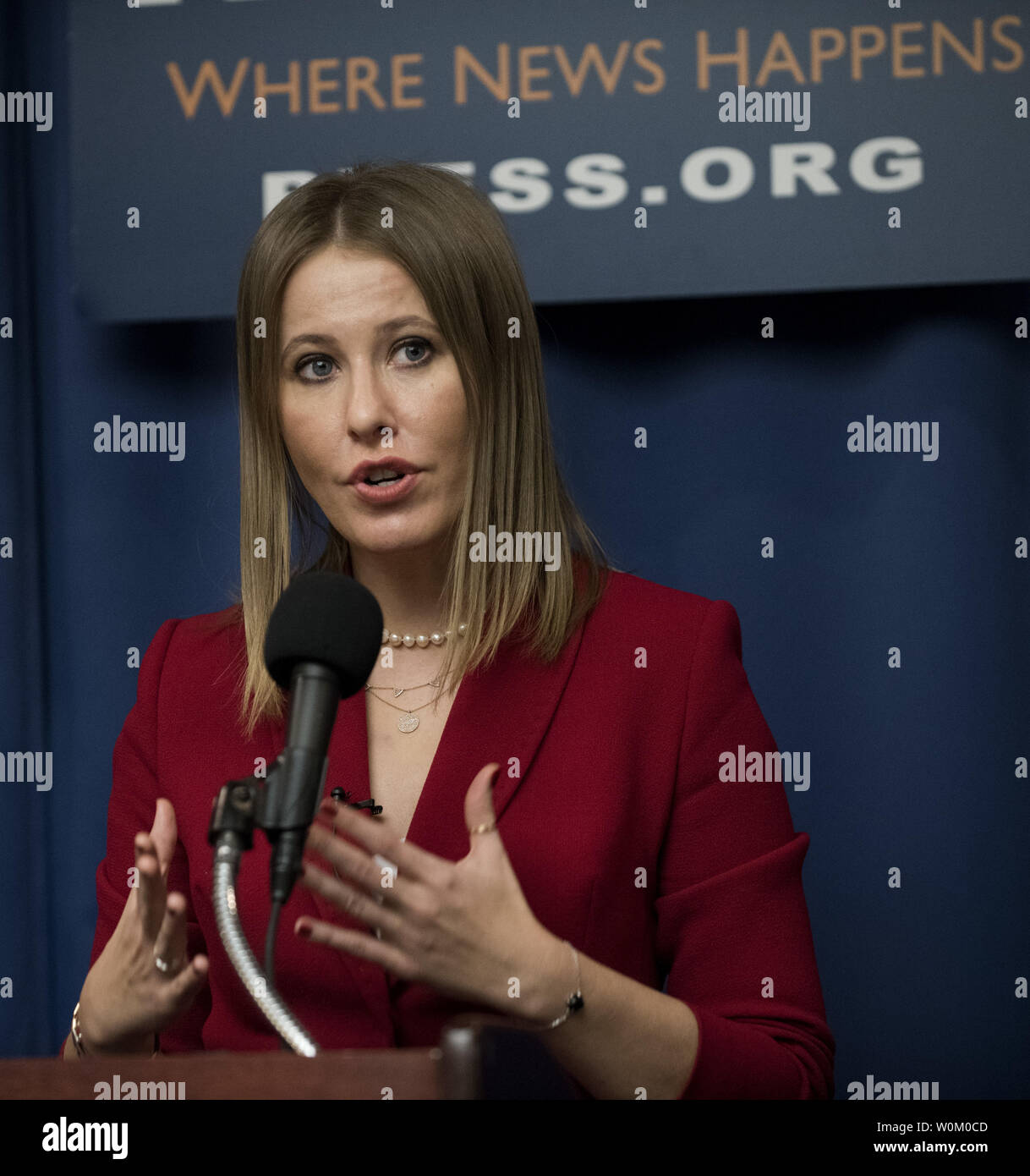 Putins daughter hi-res stock photography and images - Alamy