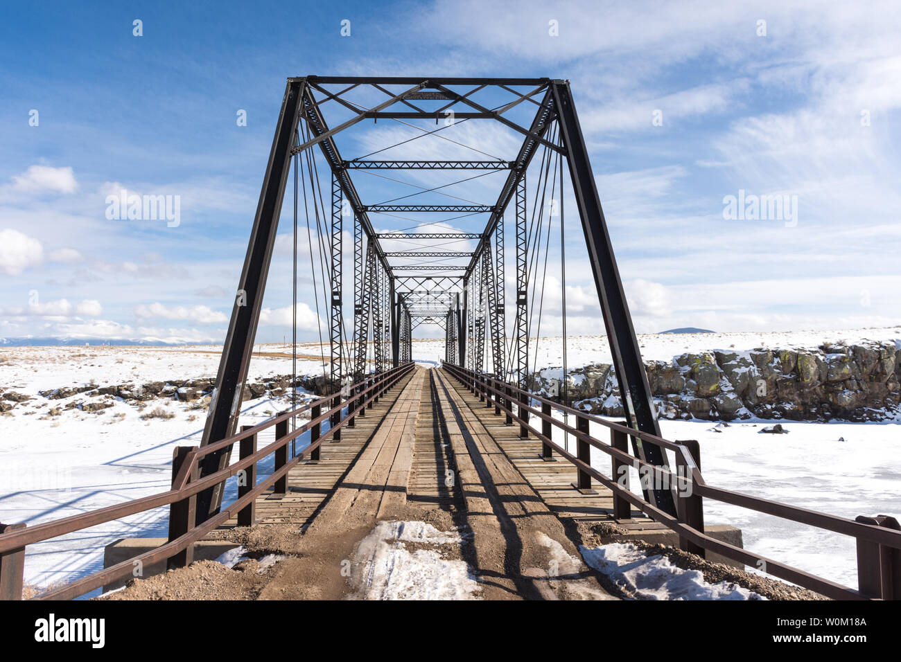 Wrought iron bridge hi-res stock photography and images - Alamy