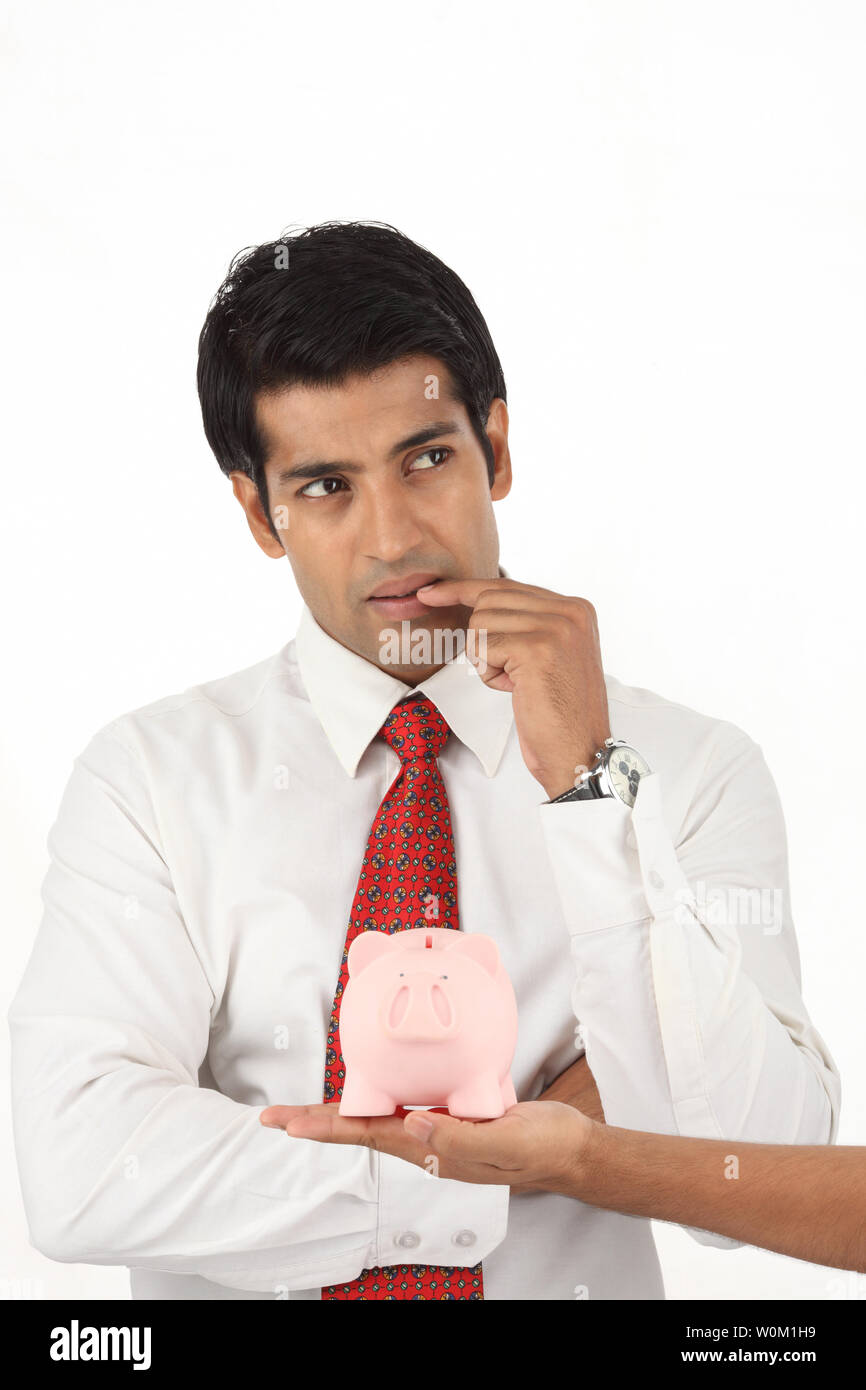 Indian businessman looking confused hi-res stock photography and images ...