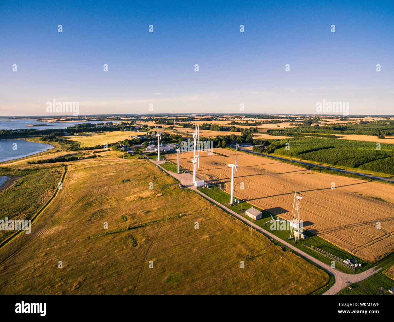Danish pastoral scenery Stock Photo - Alamy