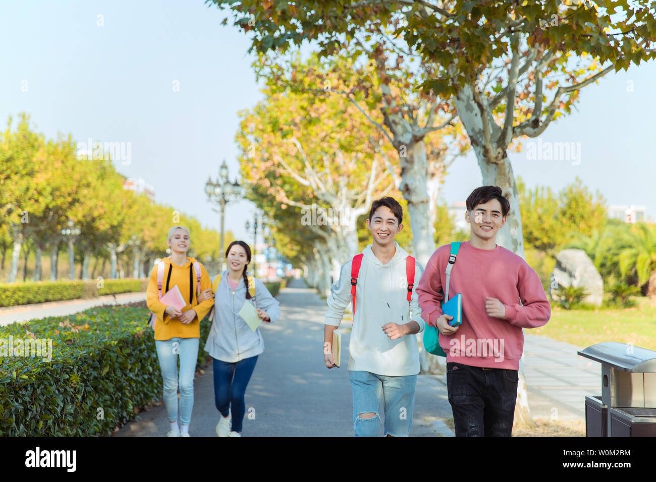 Campus walk china old hi-res stock photography and images - Alamy