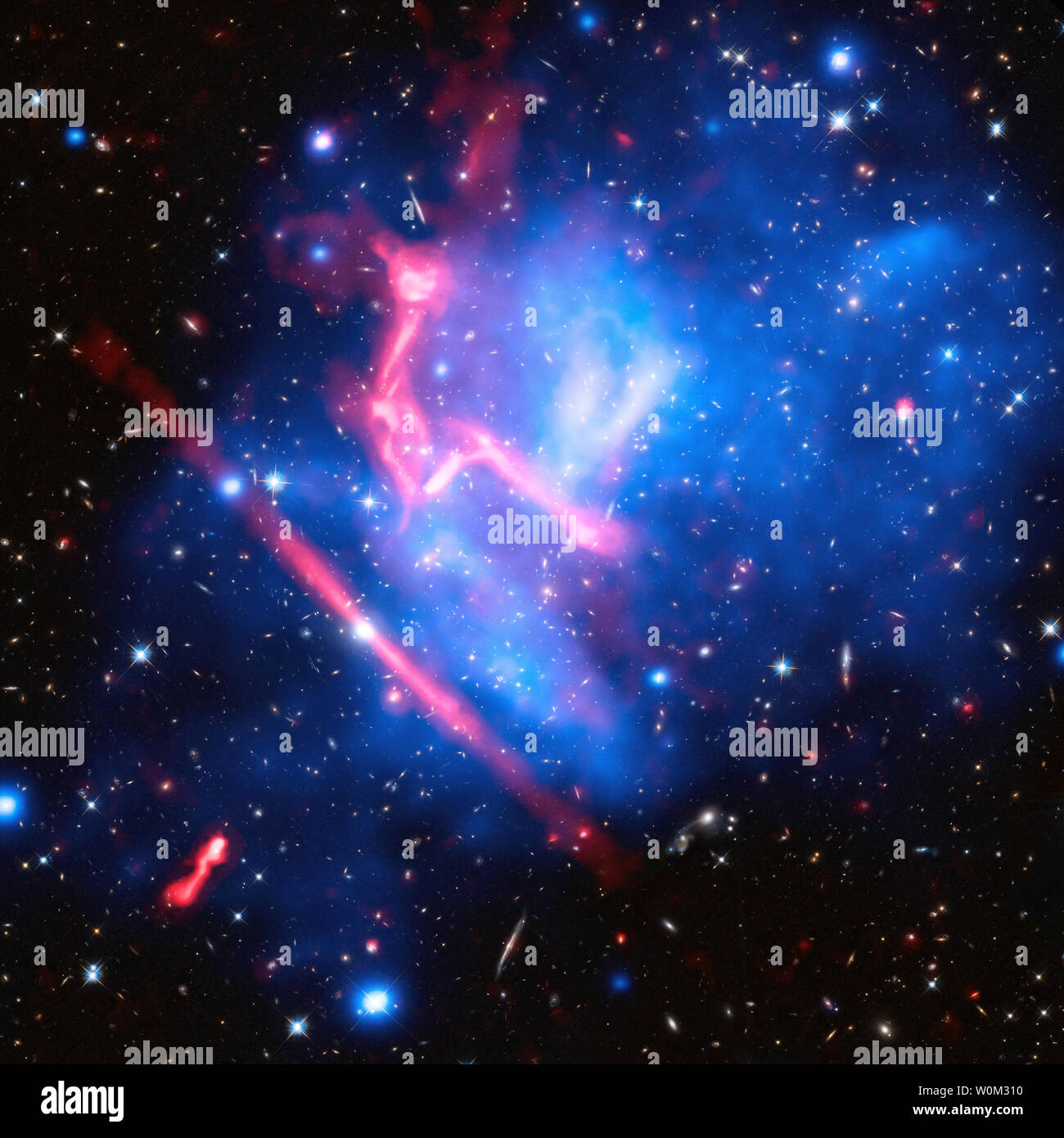 Galaxy cluster hi-res stock photography and images - Alamy