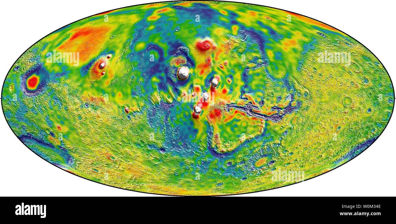Nasa Mars Map Detailed