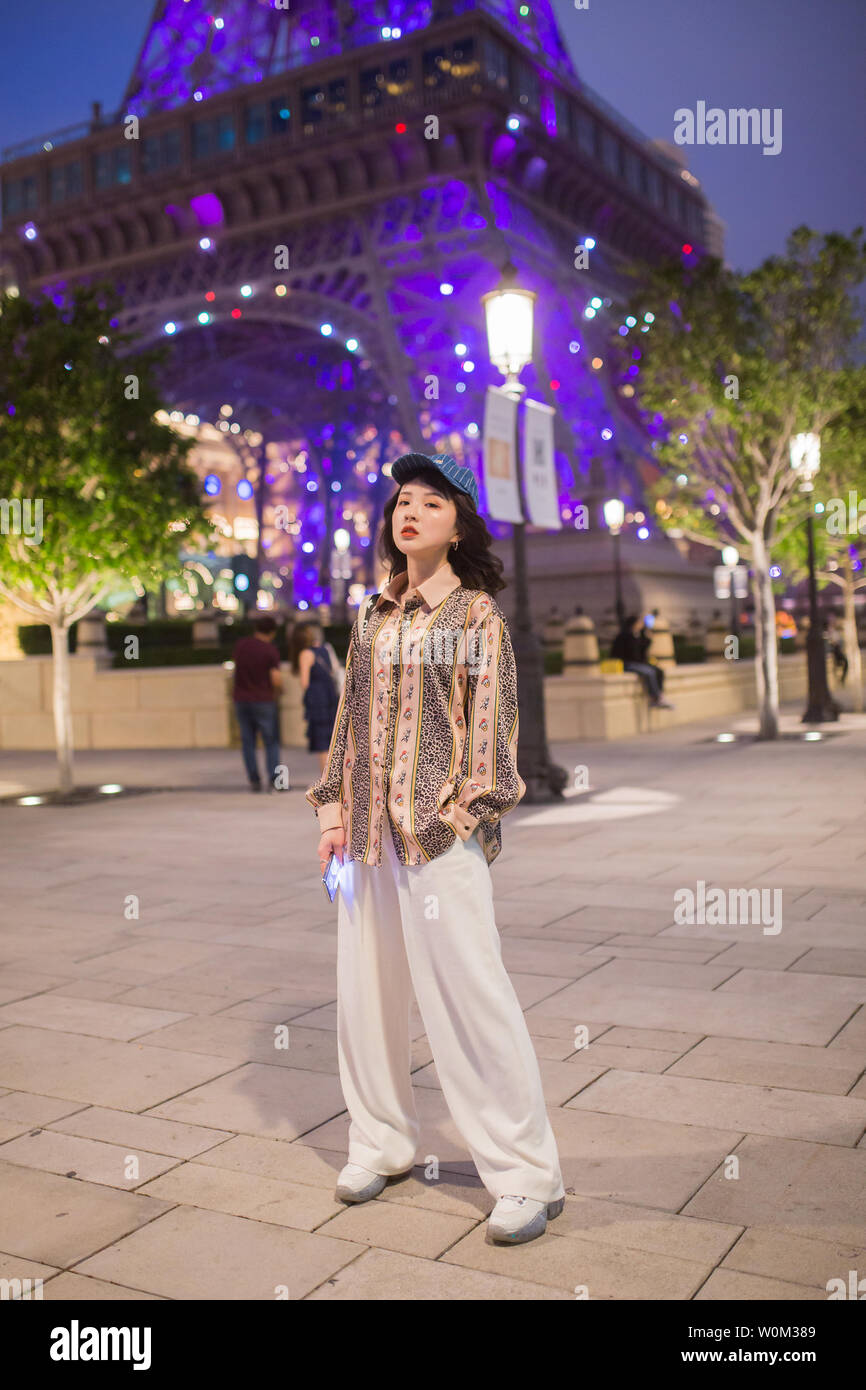 Macau fashion beauty Stock Photo - Alamy