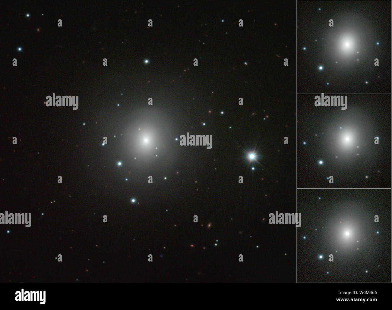 This mosaic shows how the kilonova in NGC 4993 brightened, became much ...