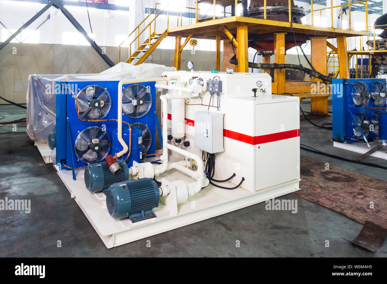 Machine in factory Stock Photo - Alamy