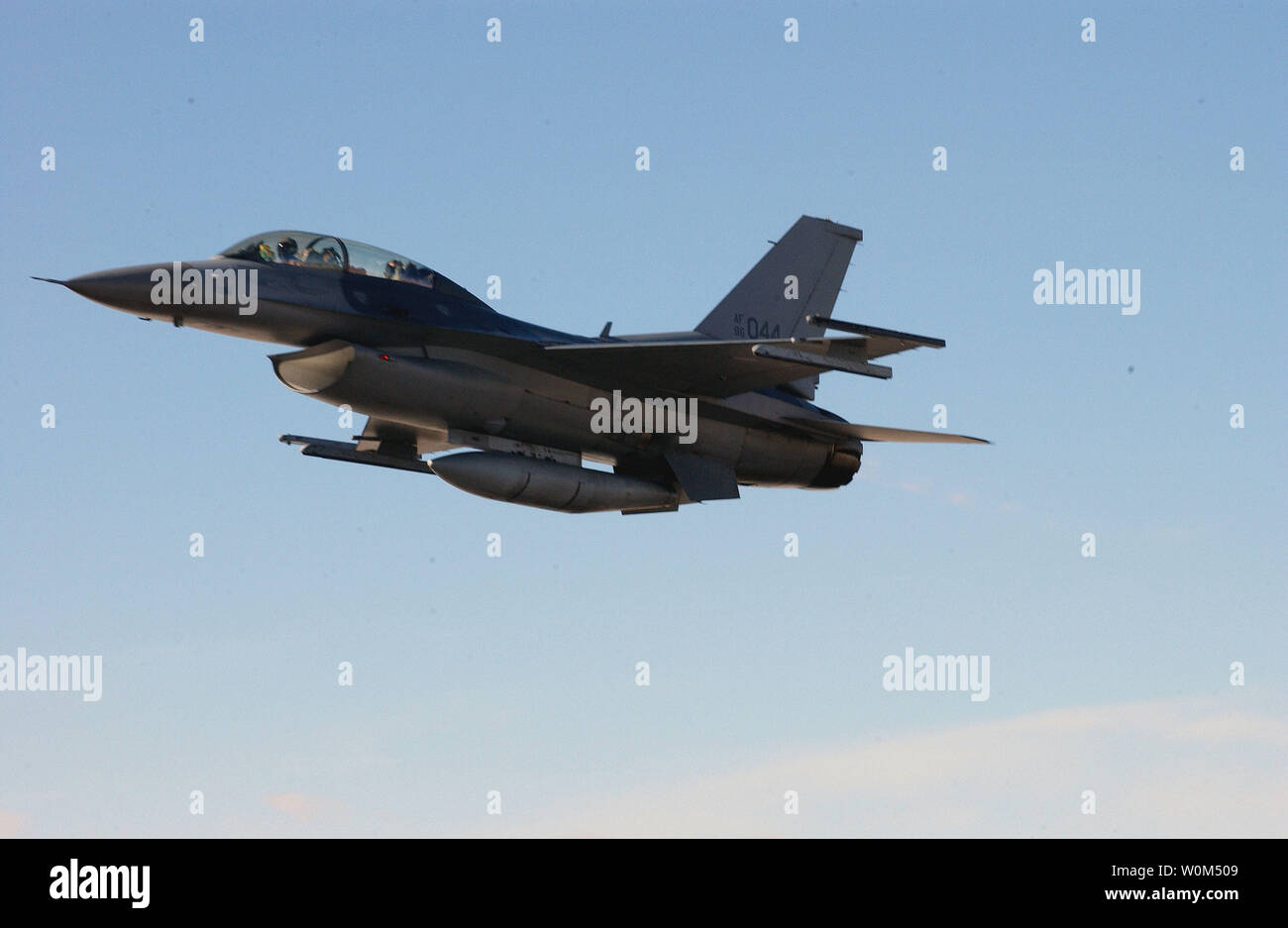 Lt. Col. Mike Low, an F-16 pilot, 120th Fighter Squadron, 140th Wing ...