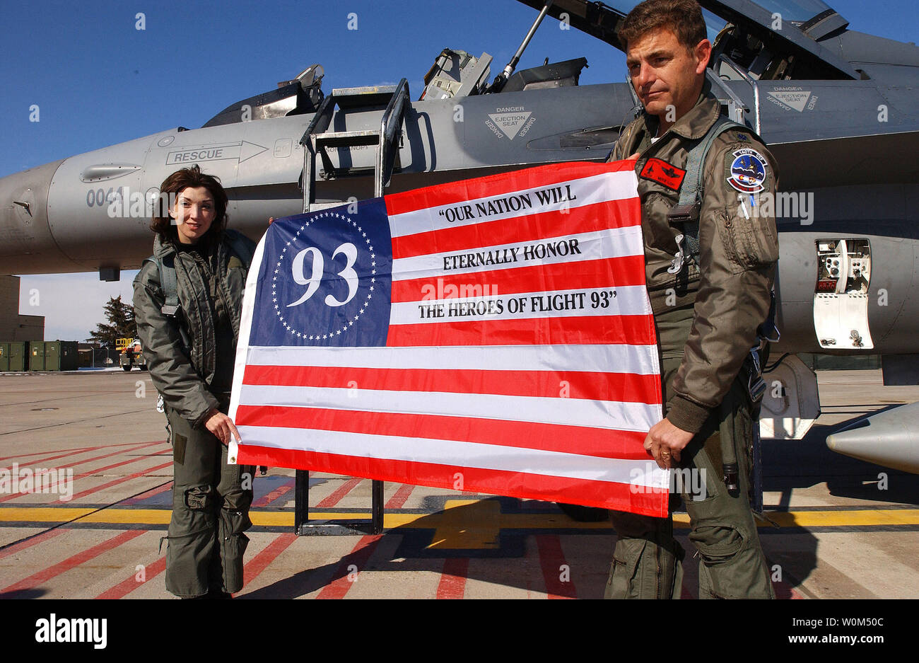Lt. Col. Mike Low, an F-16 pilot, 120th Fighter Squadron, 140th Wing ...