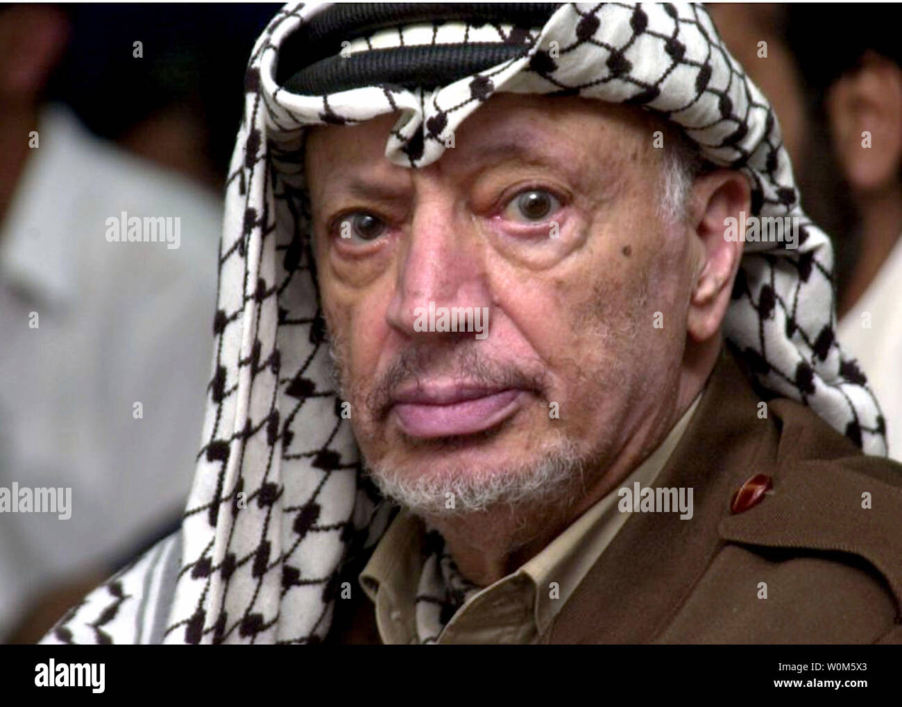 Palestinian leader Yasser Arafat died in a military hospital outside ...