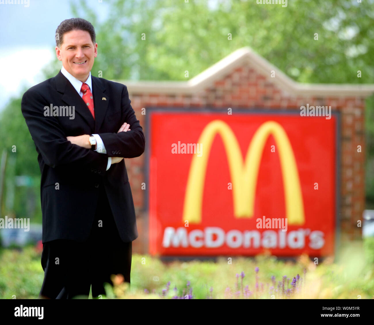 CEO of McDonalds Co. Charlie Bell has announced that he will be ...