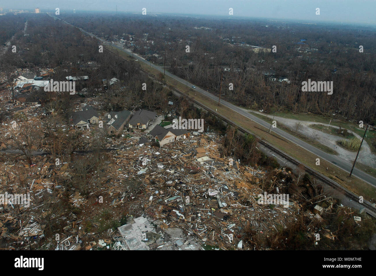 Katrina hurricane aerial hi-res stock photography and images - Alamy