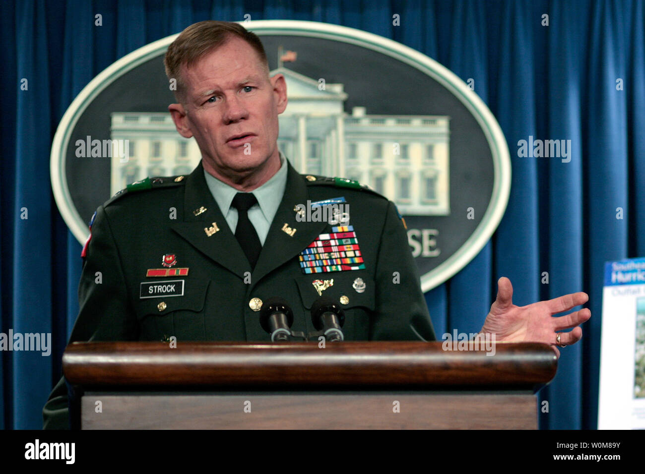 Lt. Gen. Carl Strock, Commander of the US Army Corps. of Engineers, and ...
