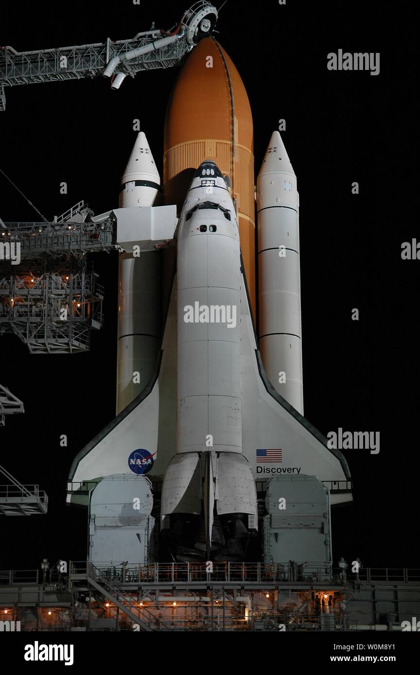 After rollback of the rotating service structure (RSS) on Launch Pad ...