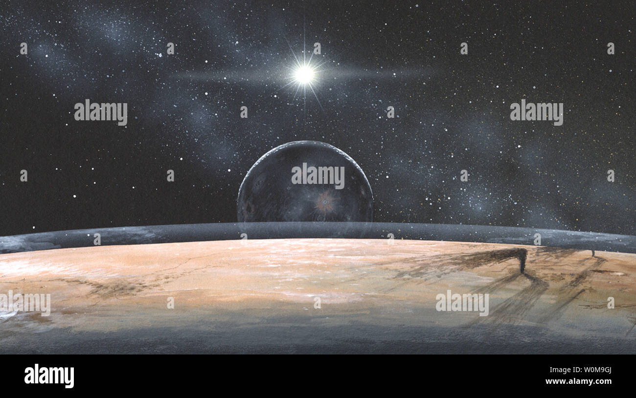 Pluto is shown in this artist's rendention. Scientists reclassified ...